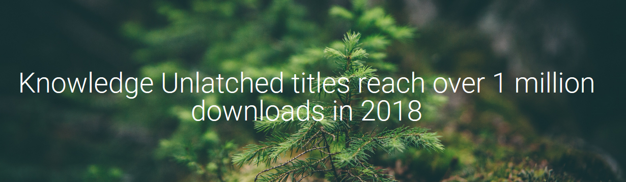 Knowledge Unlatched titles reach over 1 million downloads | Scholarly ...
